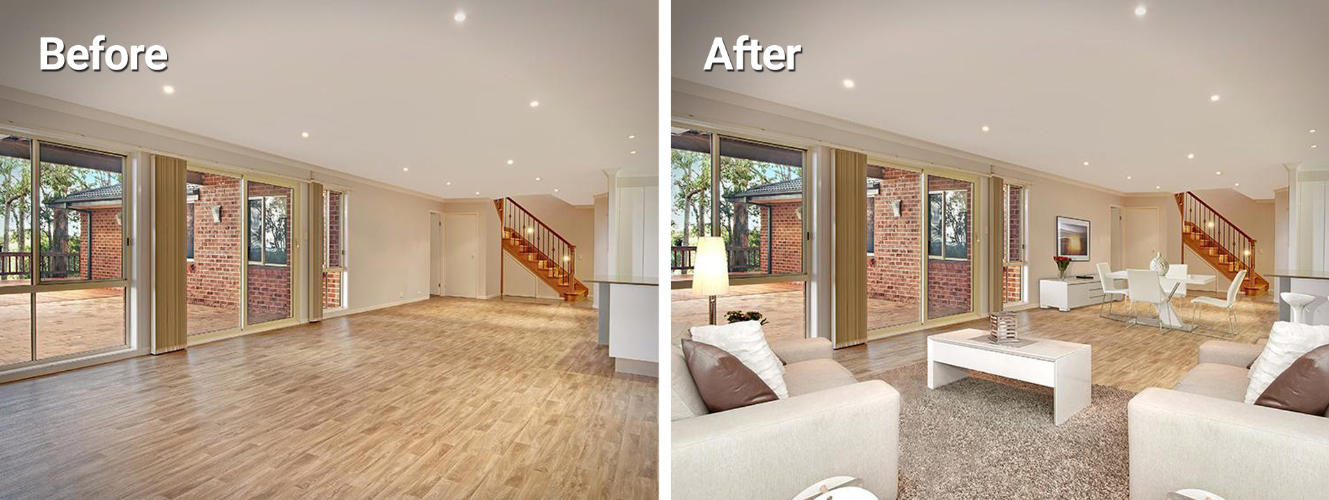 2D Virtual Staging Services | Halo Renders